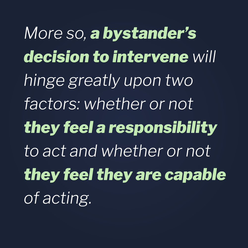 The Power of Empathy in Mobilizing Bystanders – Part One