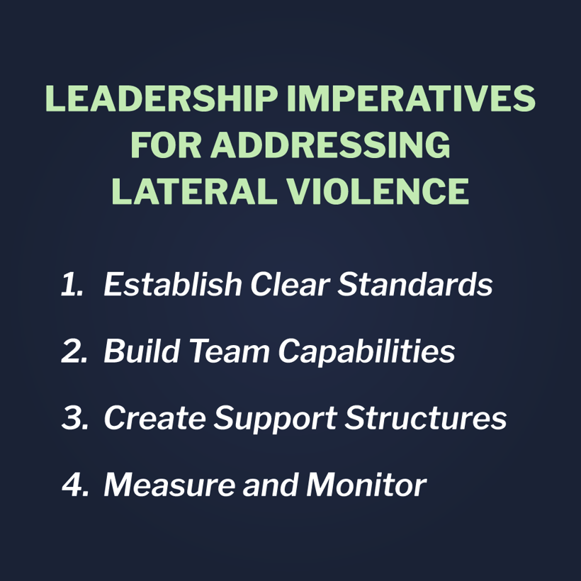 Addressing the Mental-Health Impact of Lateral Violence | Vistelar
